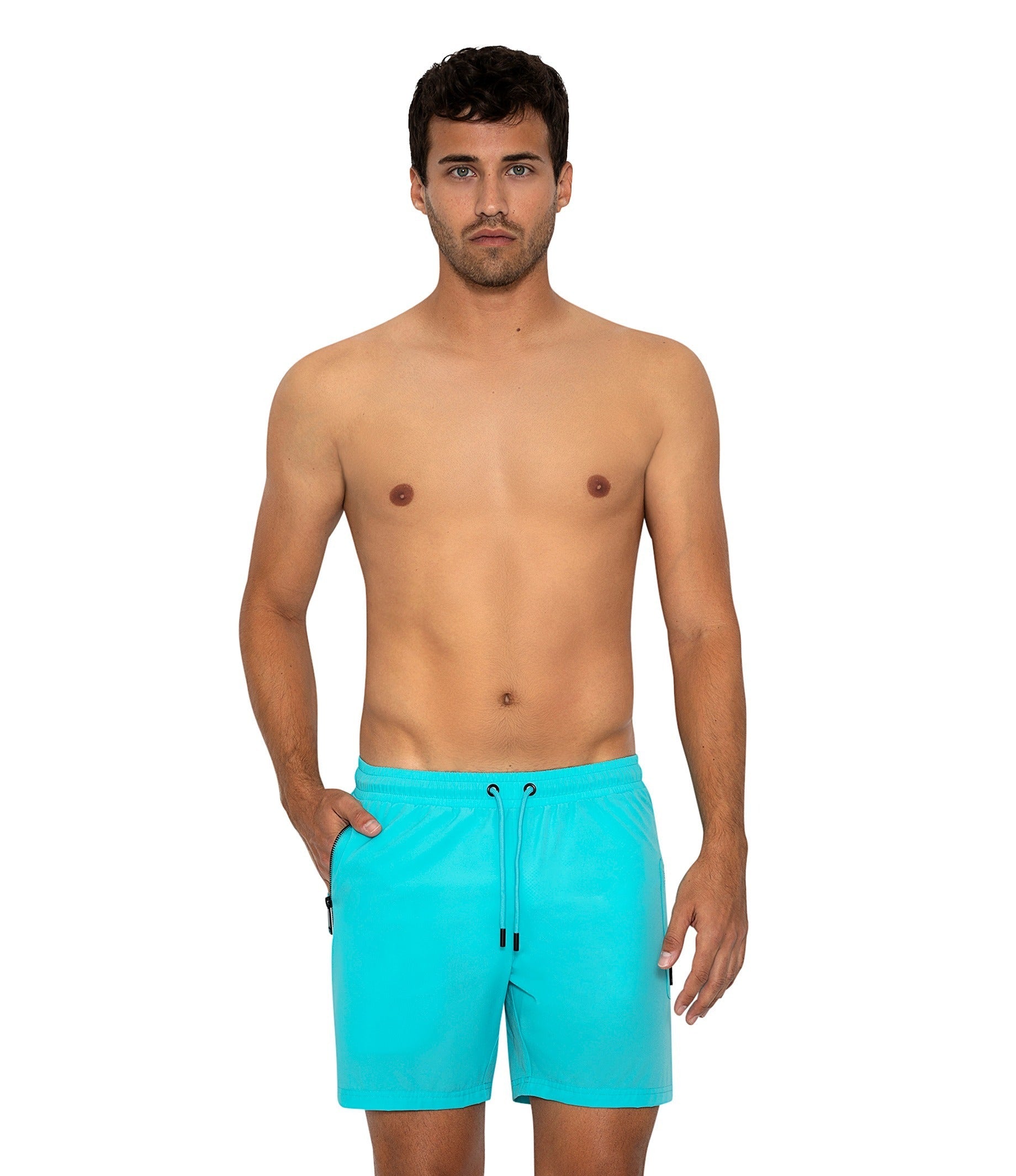 Bertigo Swimwear | Neptune Turquoise Swimsuit – Men Fashion