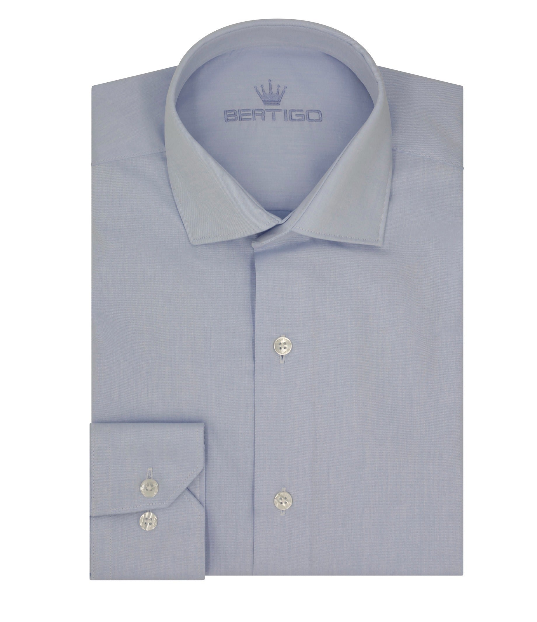 Bertigo Shirt | Rafael Blue Shirt – Men Fashion