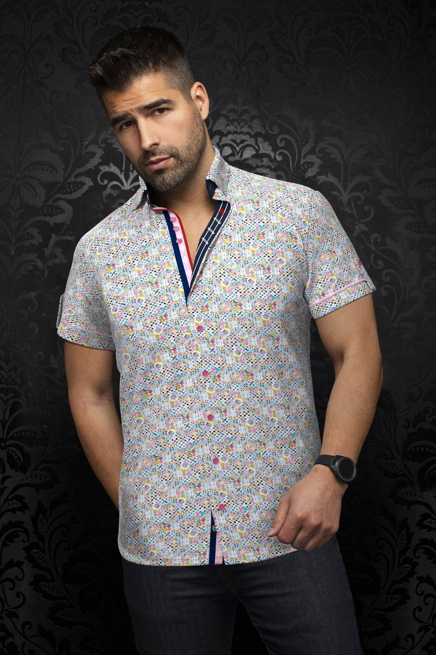 Men’s Designer Short Sleeve Summer Shirts – Page 3 – Men Fashion