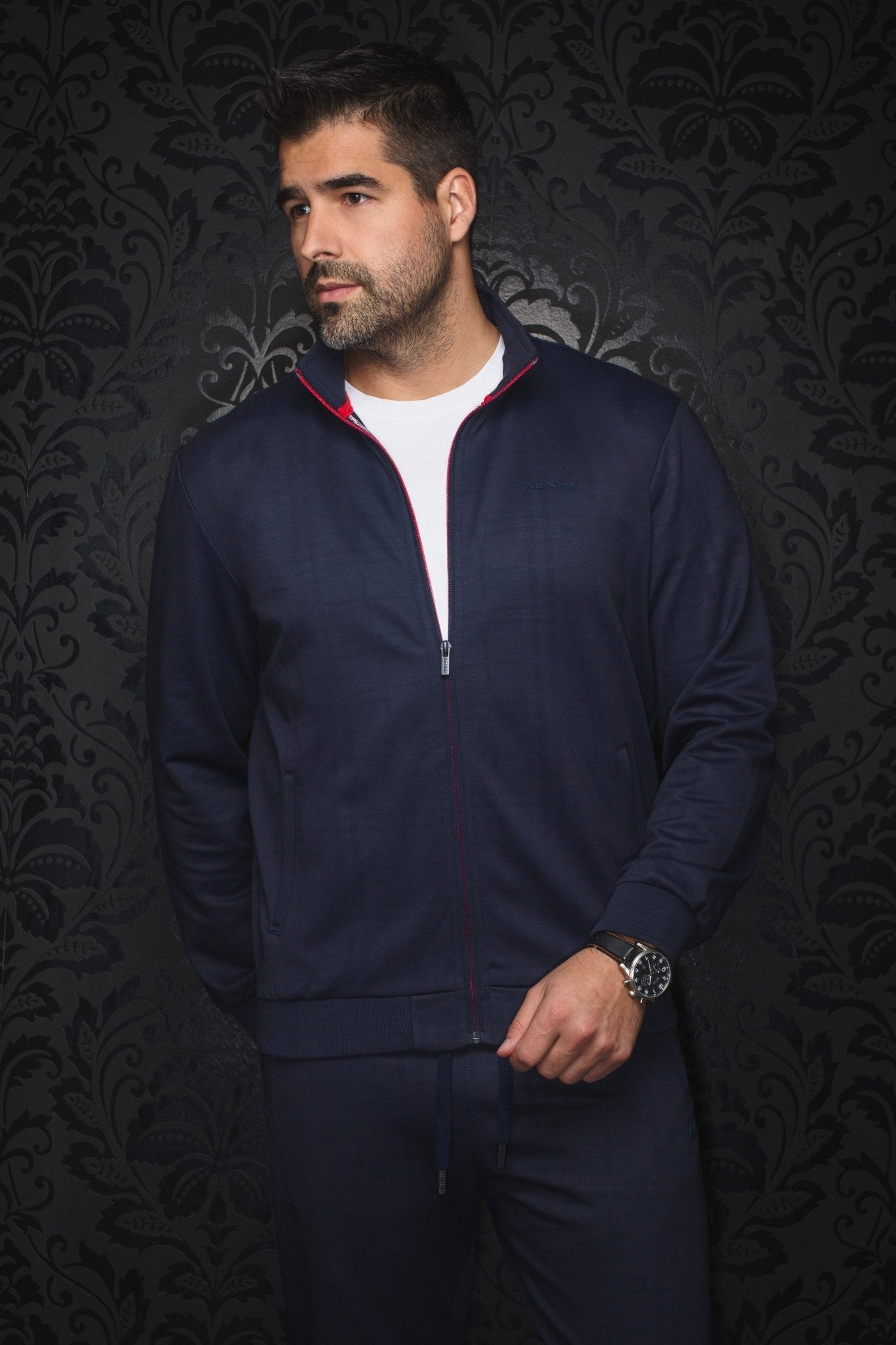 Au Noir Sport Jacket | Carver Navy – Men Fashion