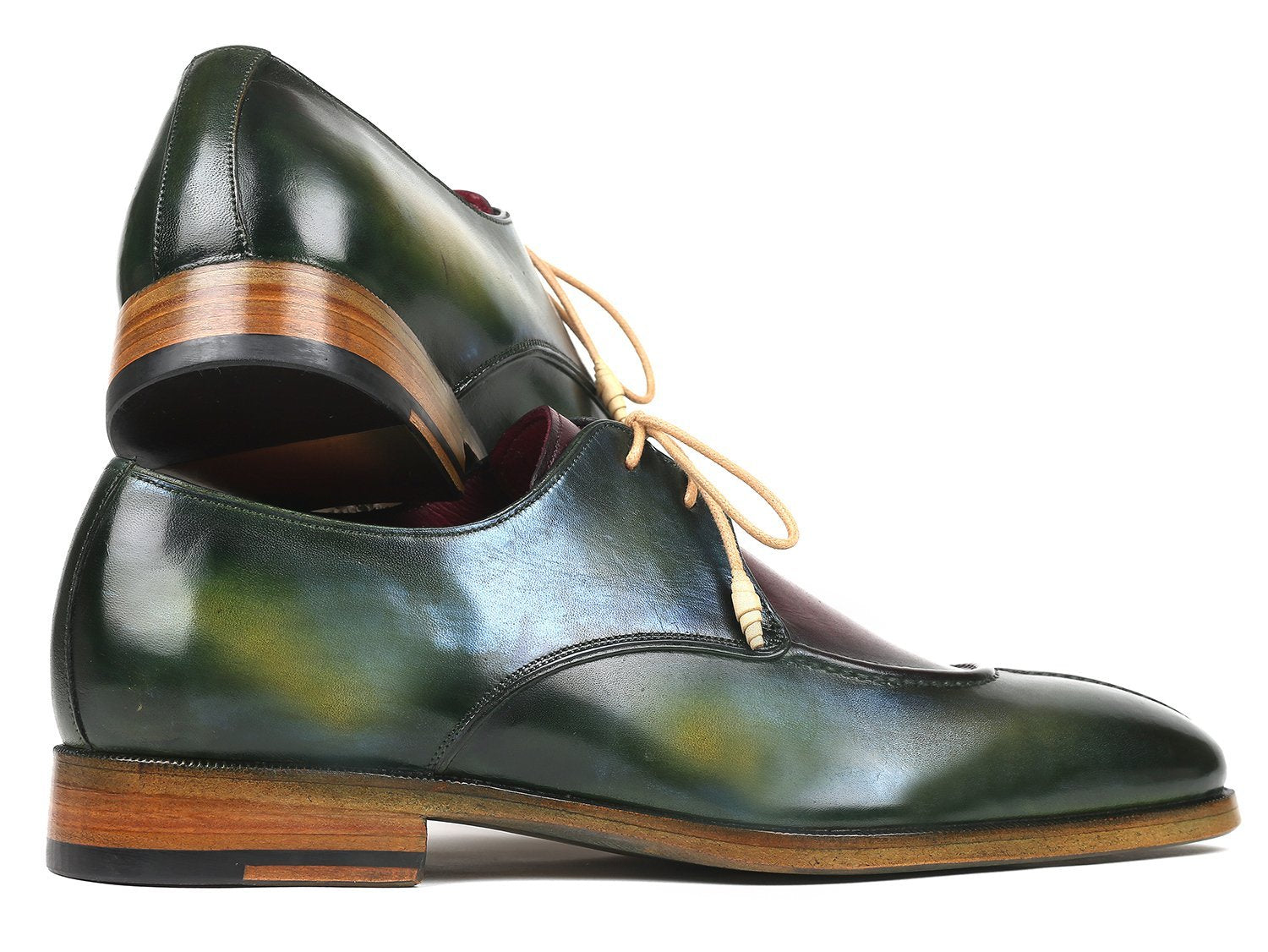 Paul Parkman Split Toe Men's Multi-Color Derby Shoes (ID#8864MLT) – Men ...