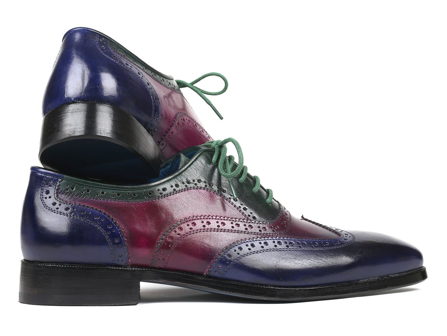 Paul Parkman Men's Multi Color Wingtip Oxfords (ID#PP2284) – Men Fashion